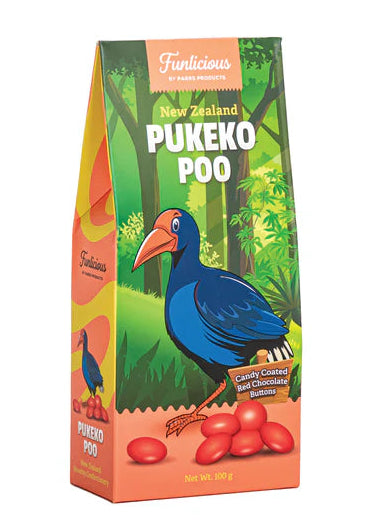 Pukeko Poo Sweets 100g – Souvenir Factory Shop