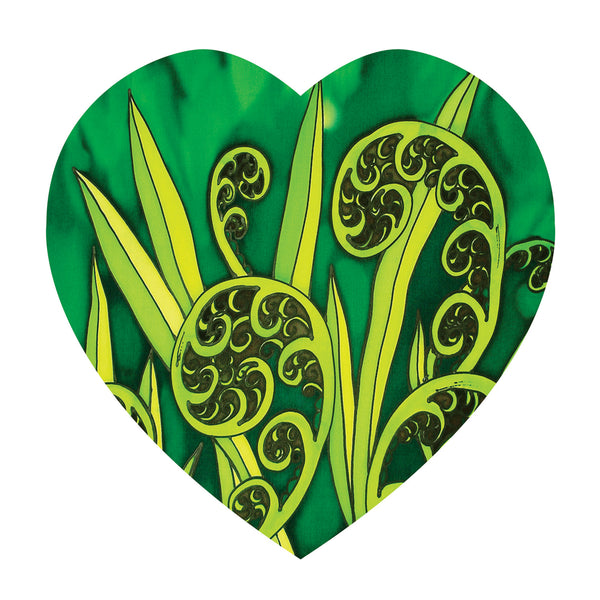 Koru Ceramic Heart Wall Hanging – Souvenir Factory Shop