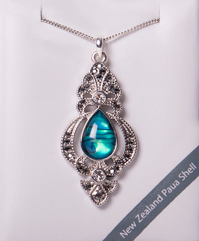 Paua Design Necklace – Souvenir Factory Shop